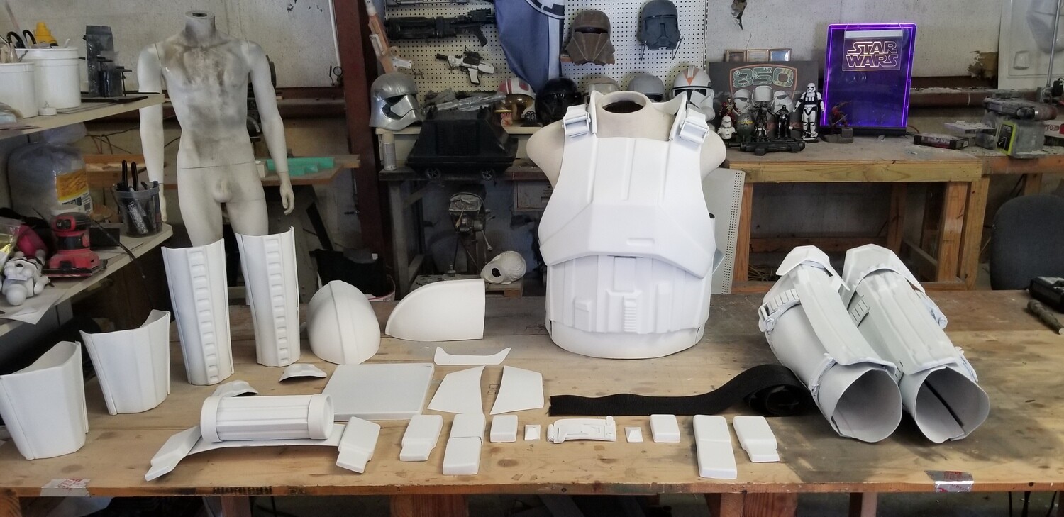 Tank Driver/Commander Style Costume Armor ABS Kit