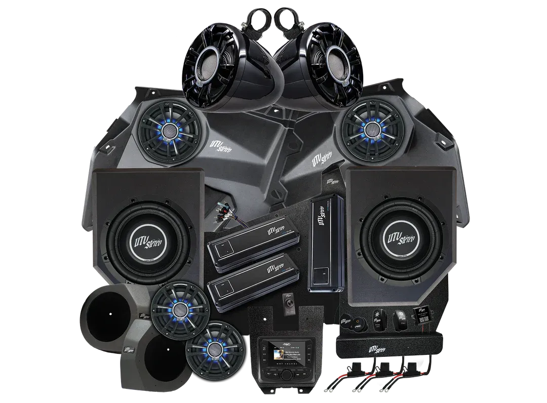 Utv Stereo Signature Series Stage 8 Stereo Kit for Can-Am X3