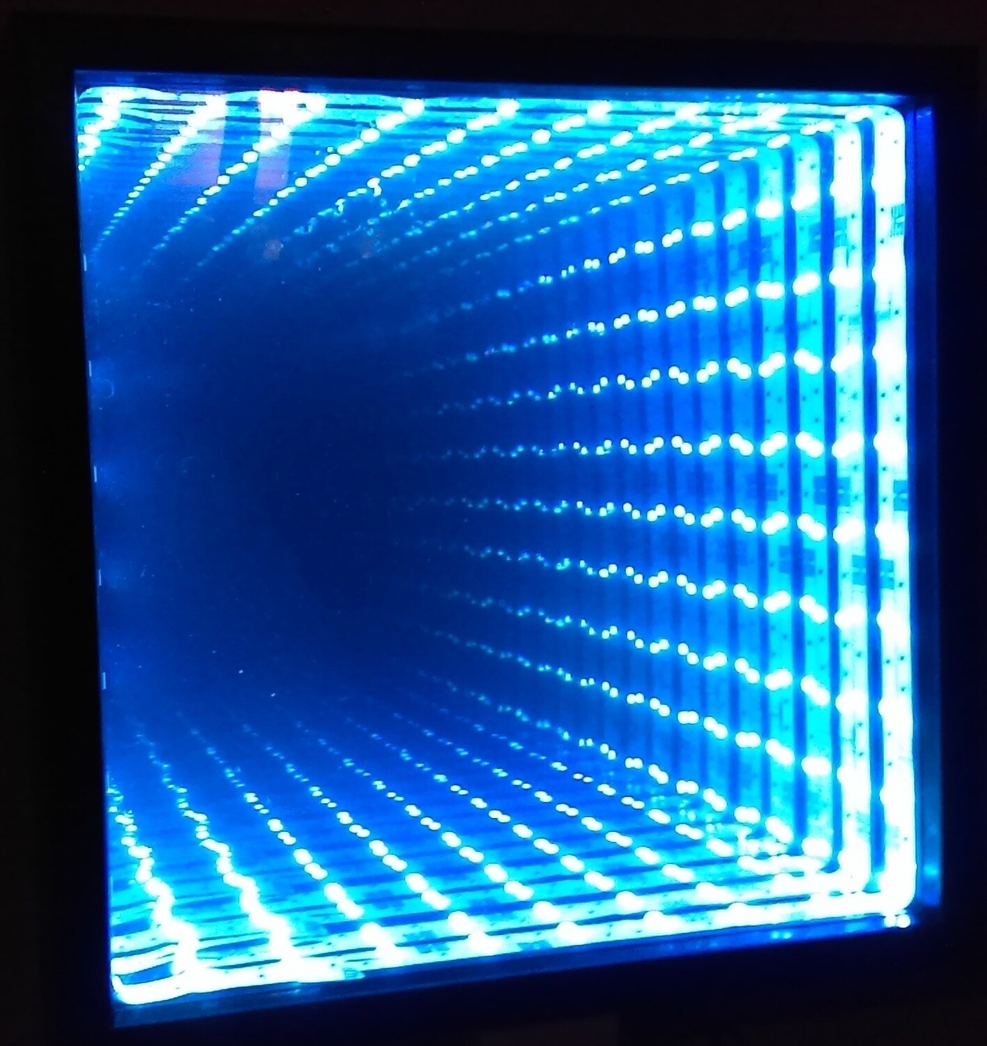 infinity Mirror with 44 key remote color changing LEDs