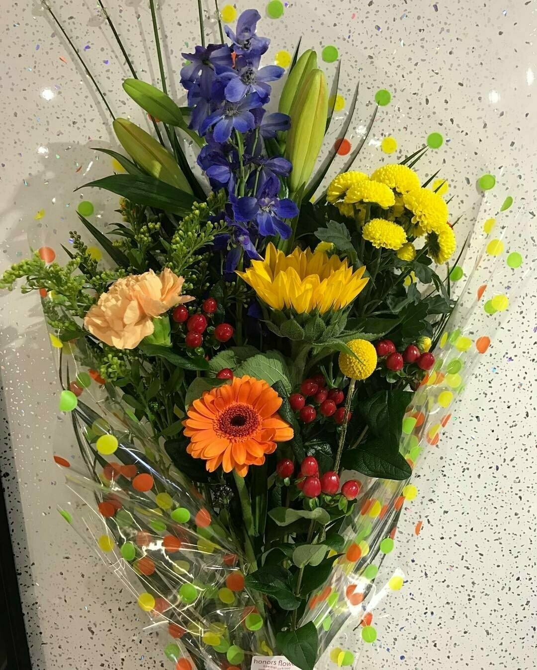 'Florist Choice' Flat Gift Bouquet