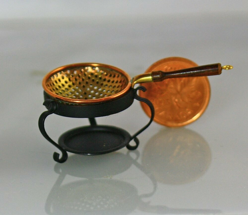 Copper & Brass Strainer with Stand