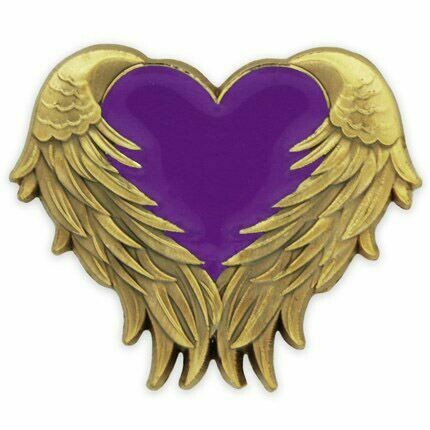 Purple Heart Awareness Pin