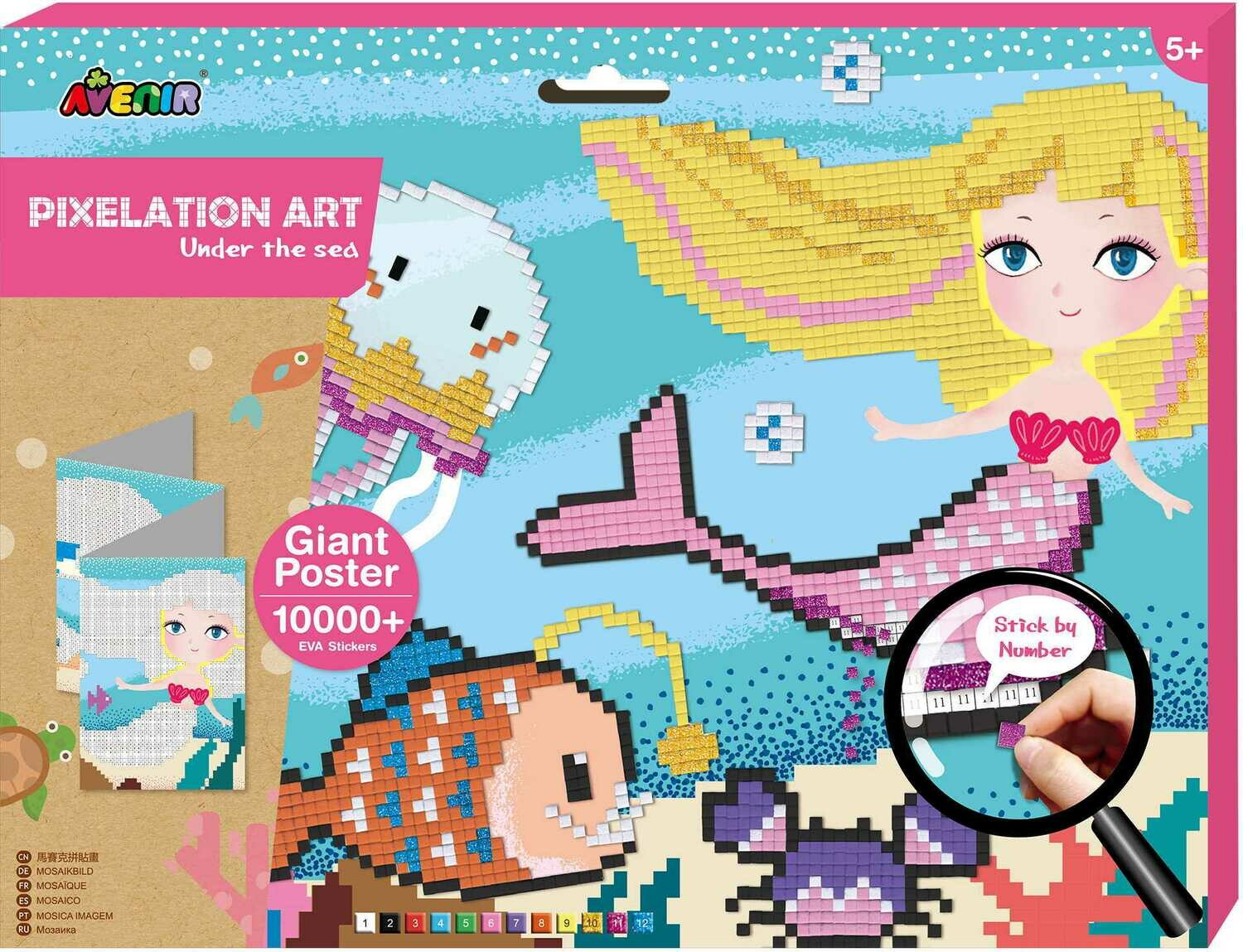 Pixelation Art - Under The Sea