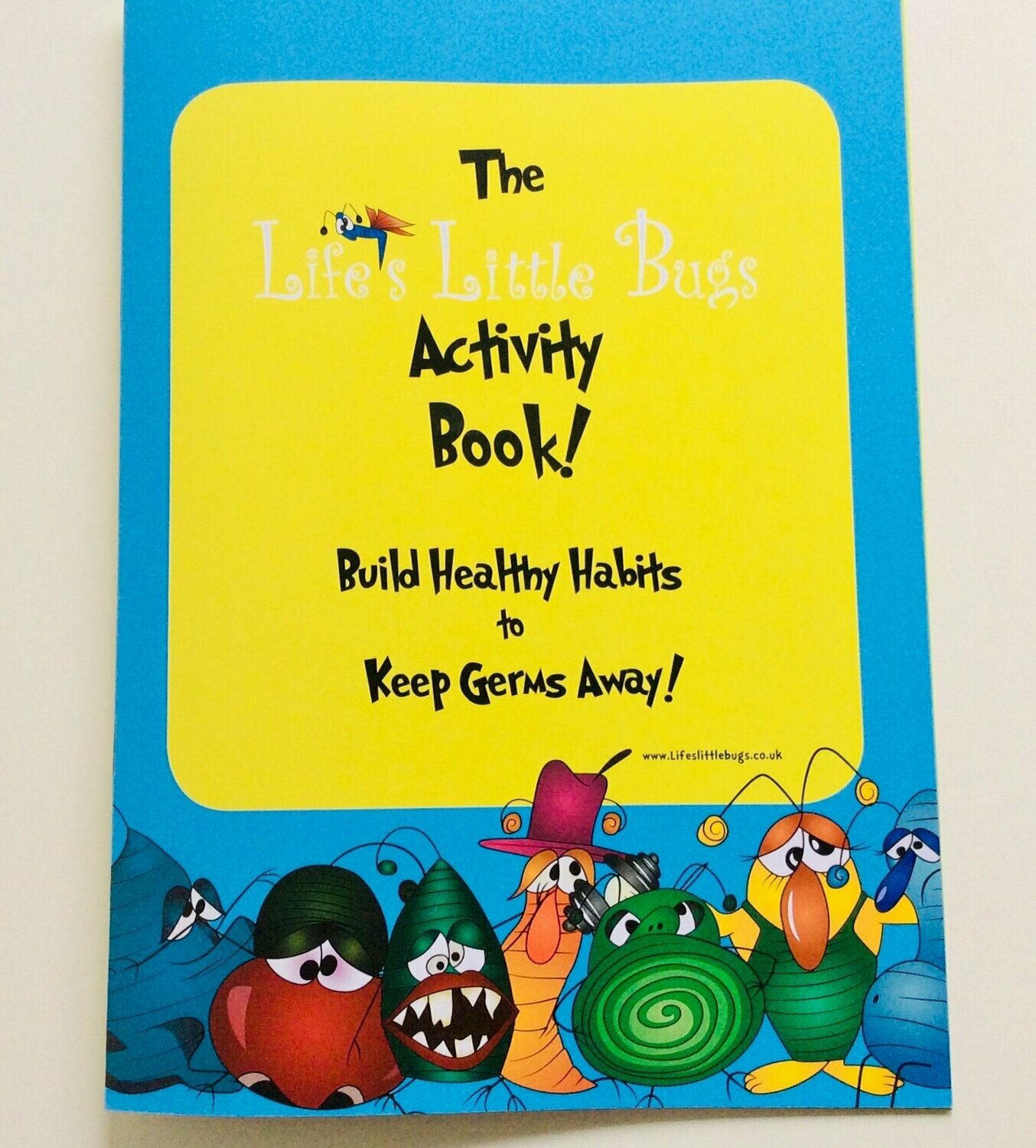 Activity book How to keep germs away includes lesson plan & TWO award ...