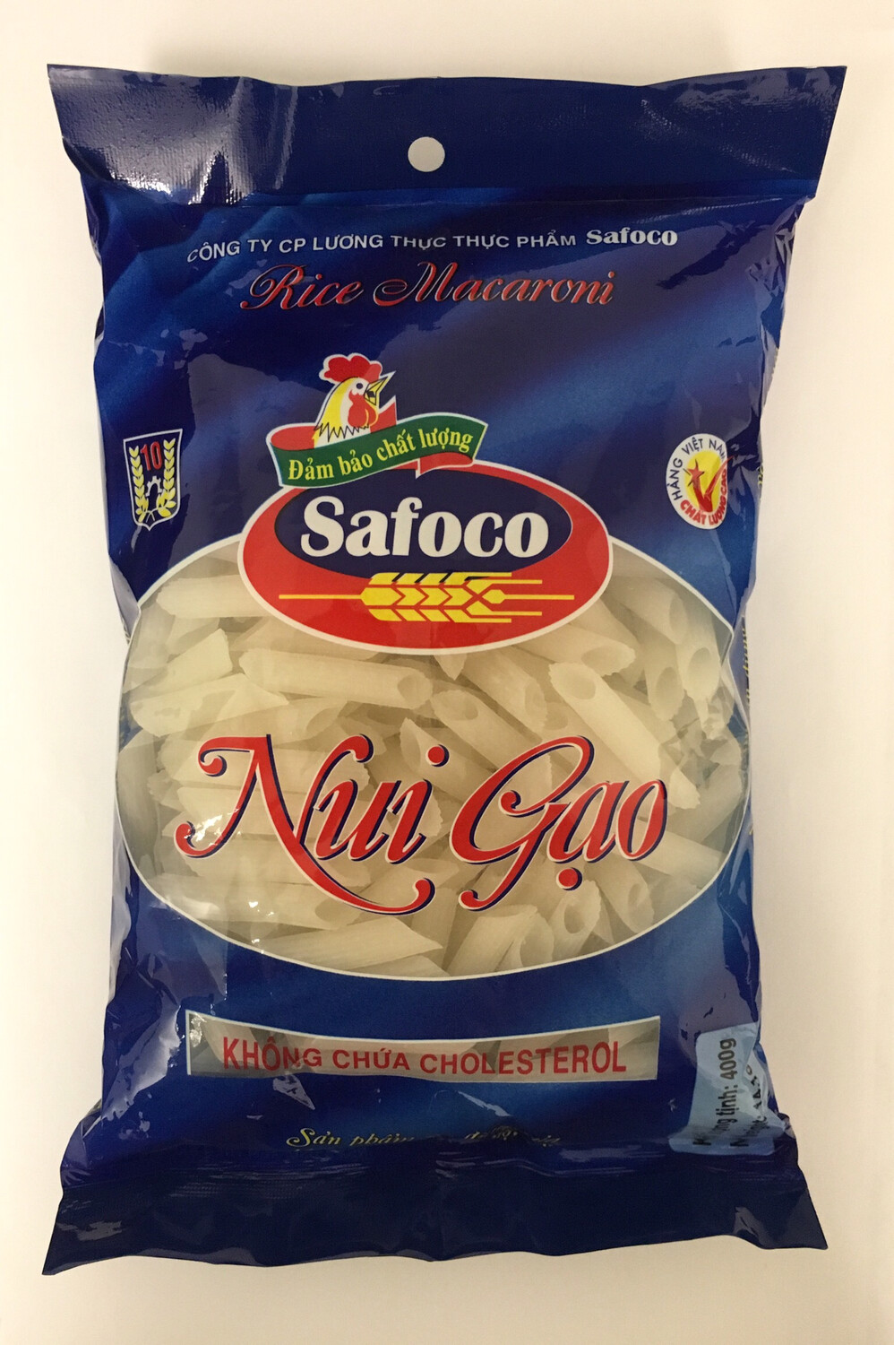 SAFOCO RICE MACARONI 12X400G