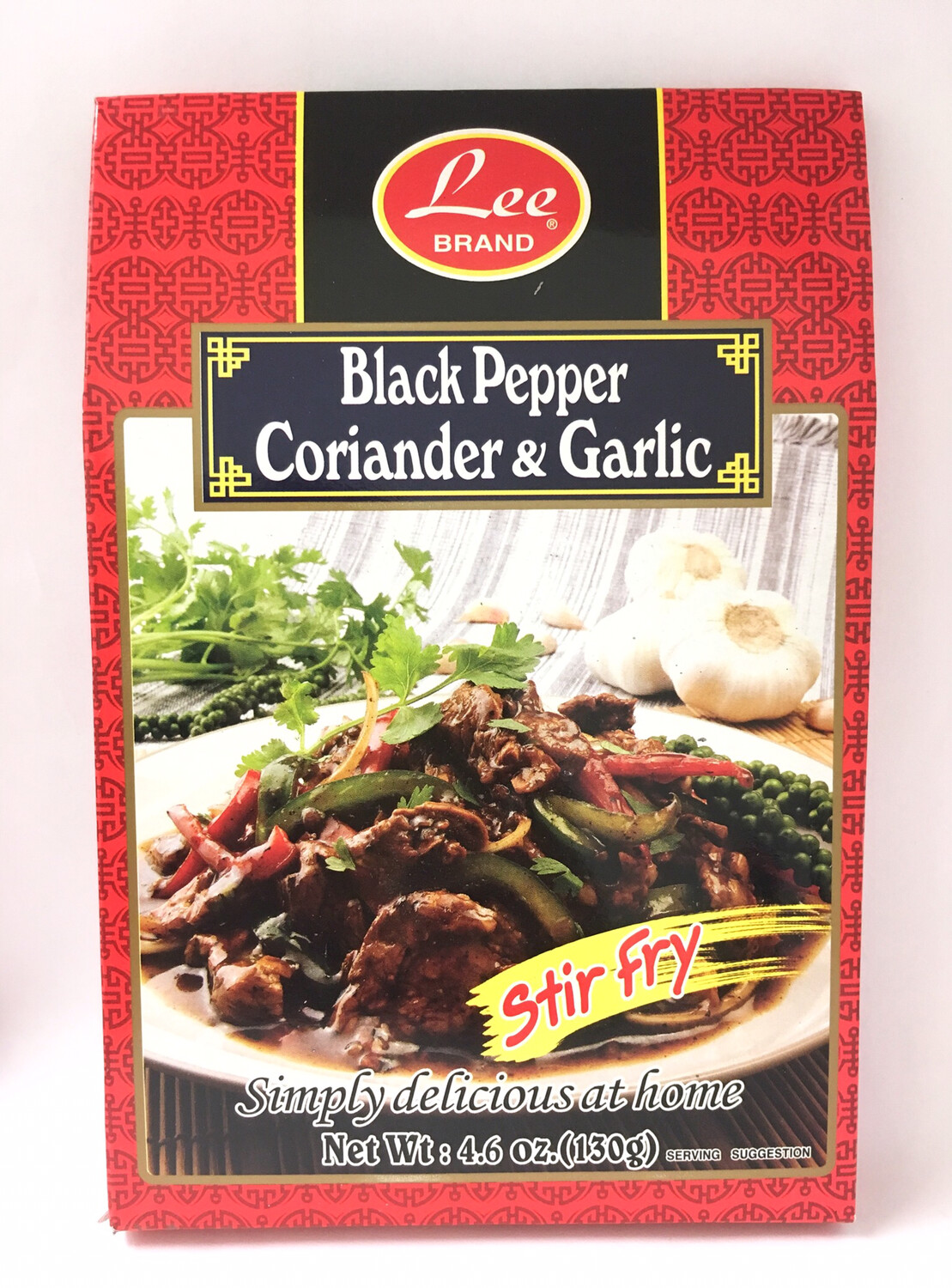 LEE BLACK PEPPER CORIANDER & GARLIC 12X130G