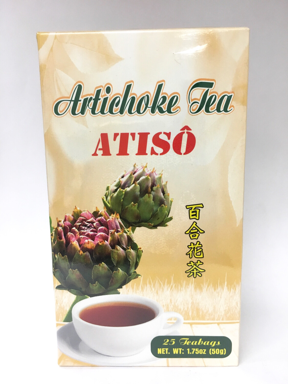 ARTICHOKE TEA BAGS 24BOXES X 25BAGS X 2G