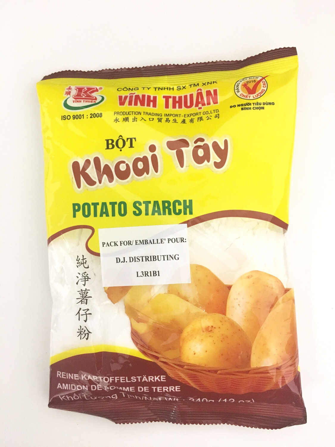 VT POTATO STARCH BOT KHOAI TAY 30X340G
