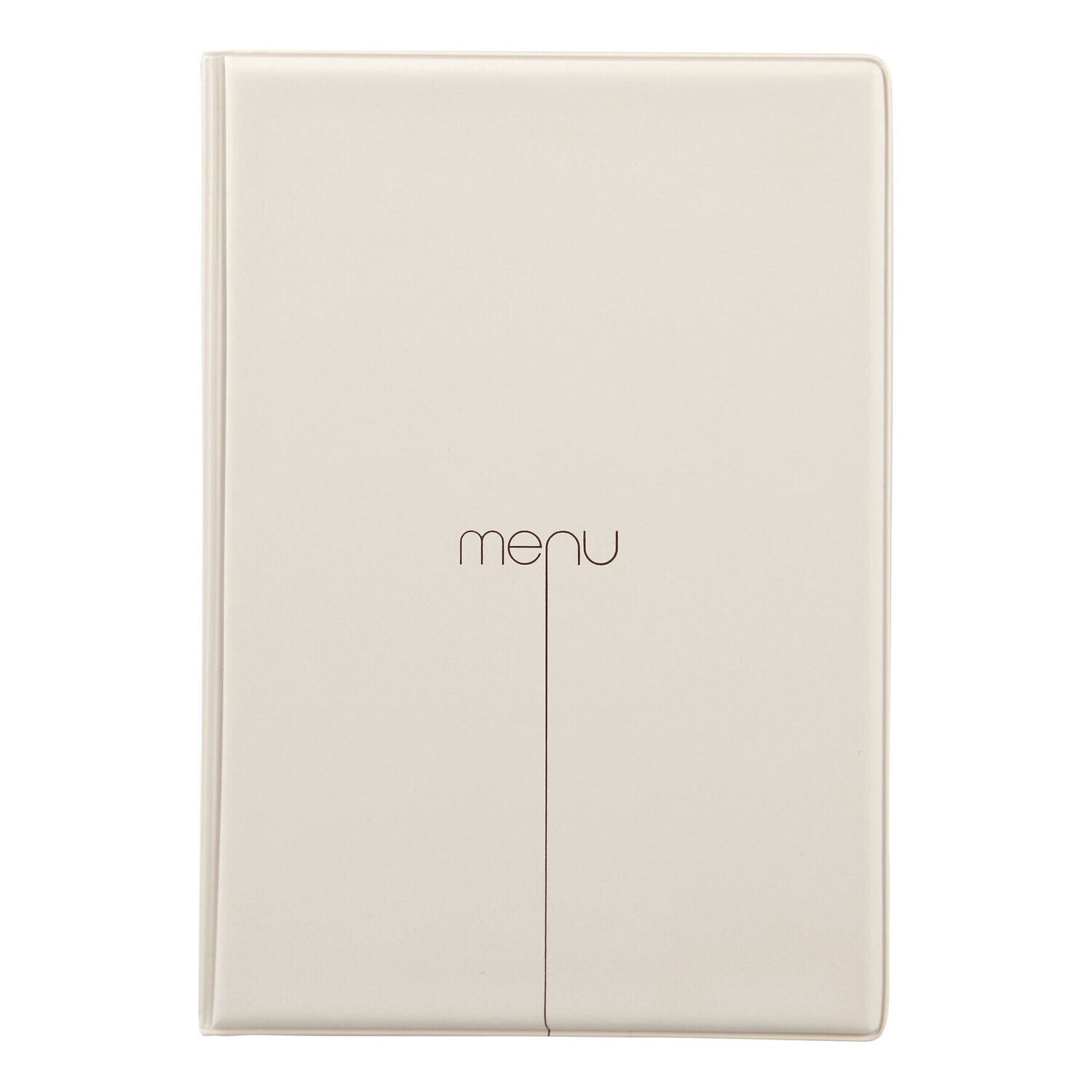 DAG Style - Porta Menu RISTO A4 scritta menu SABBIA 23,2x32,5 cm