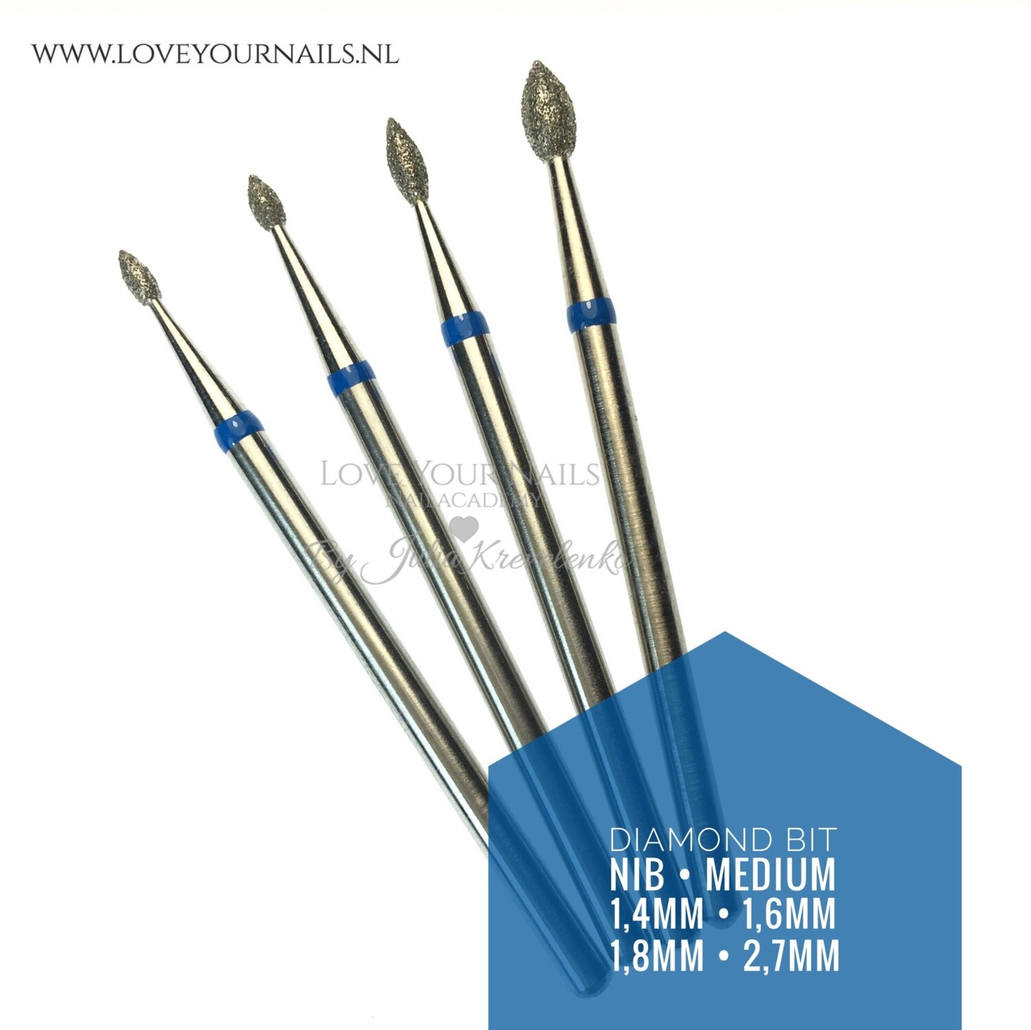 Diamond Nib bit - medium grid