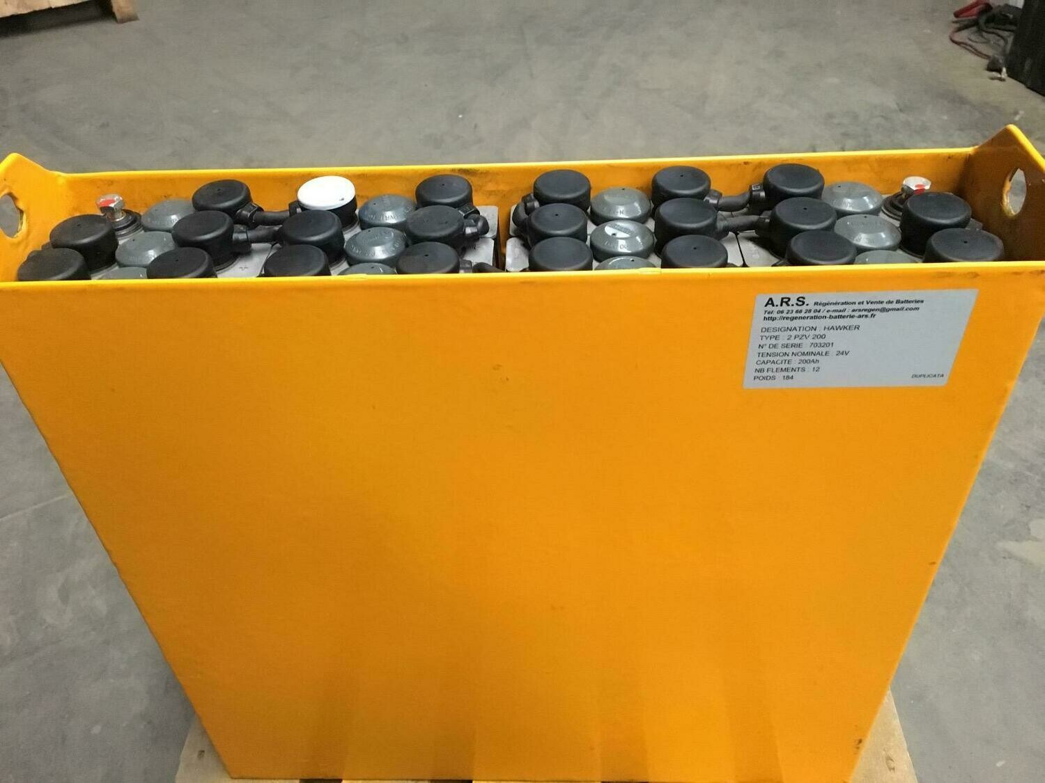 Batterie GEL 24V-162Ah reconditionnée pour Gerbeur EJC