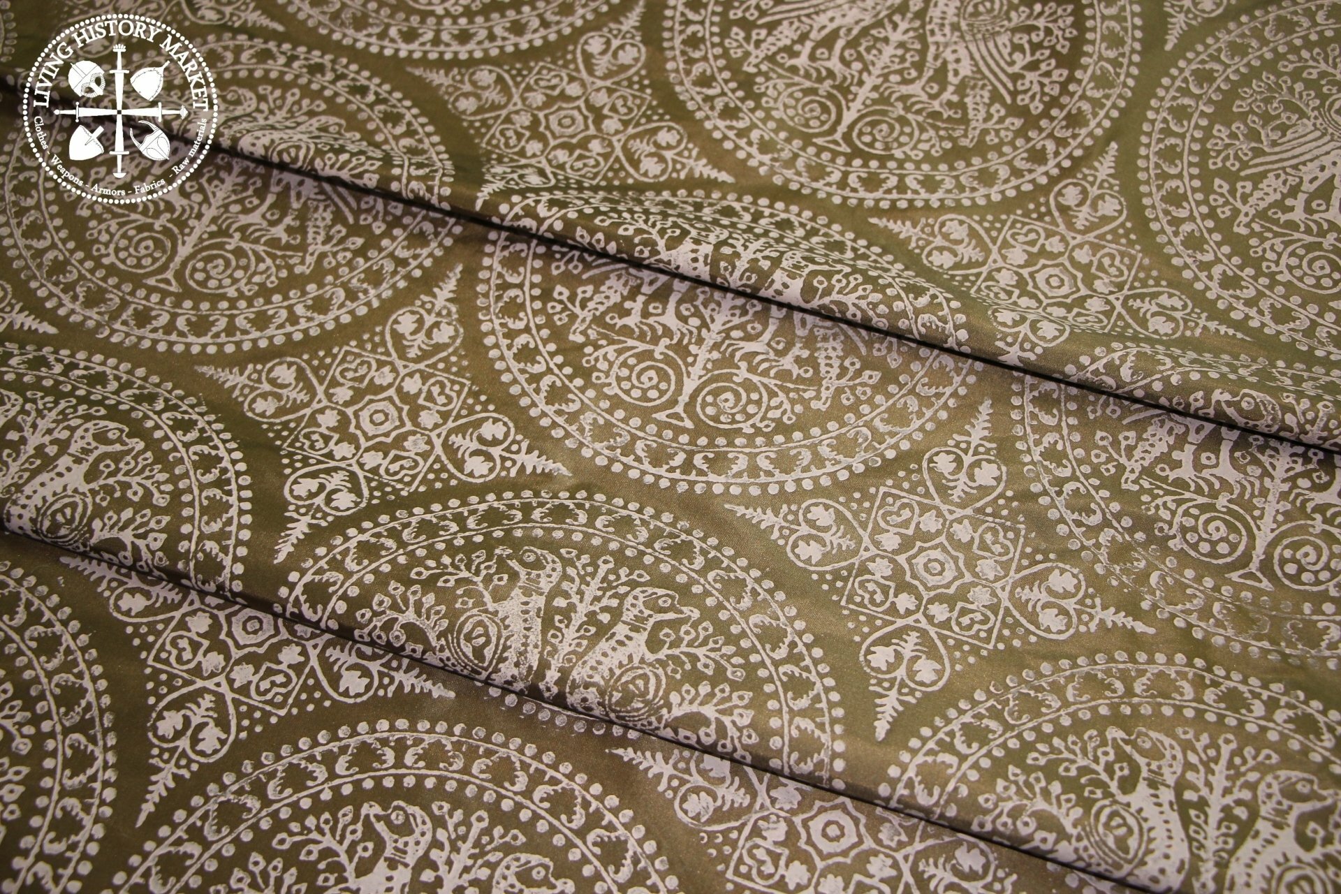 Stamped fabrics