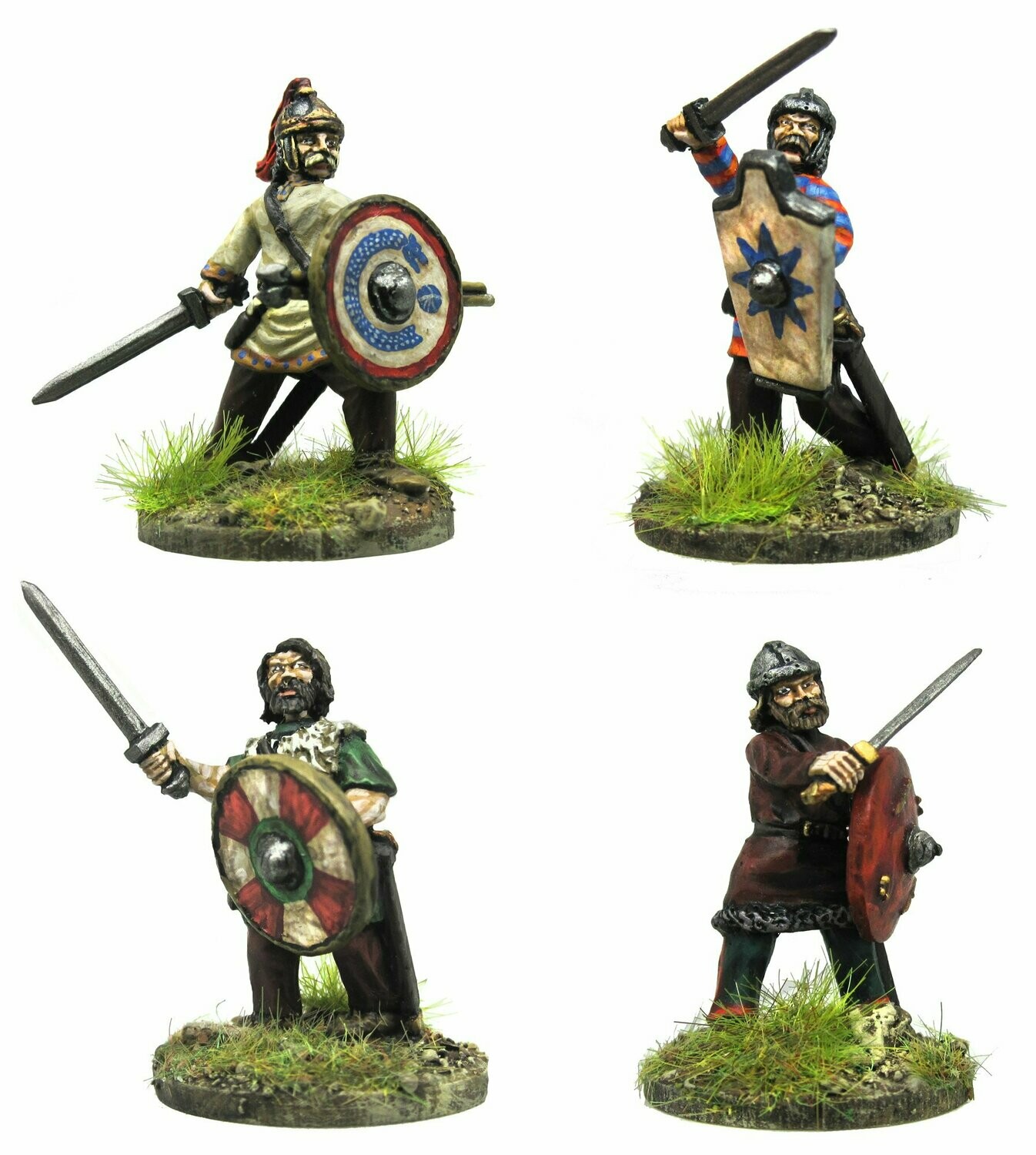 28mm un-armoured goths with swords