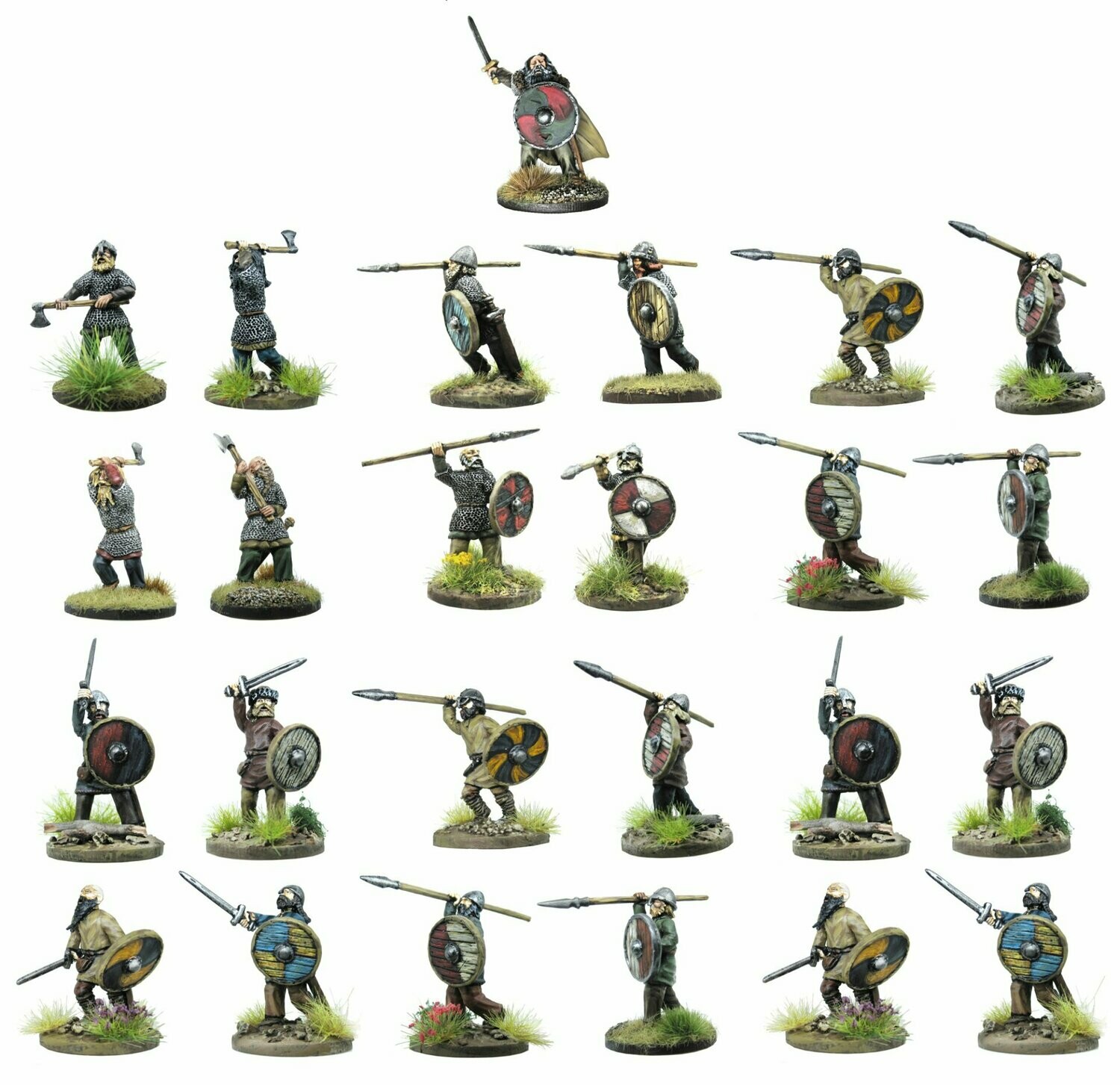 28mm Viking Saga Starter Army (4 points/ 25 miniatures)