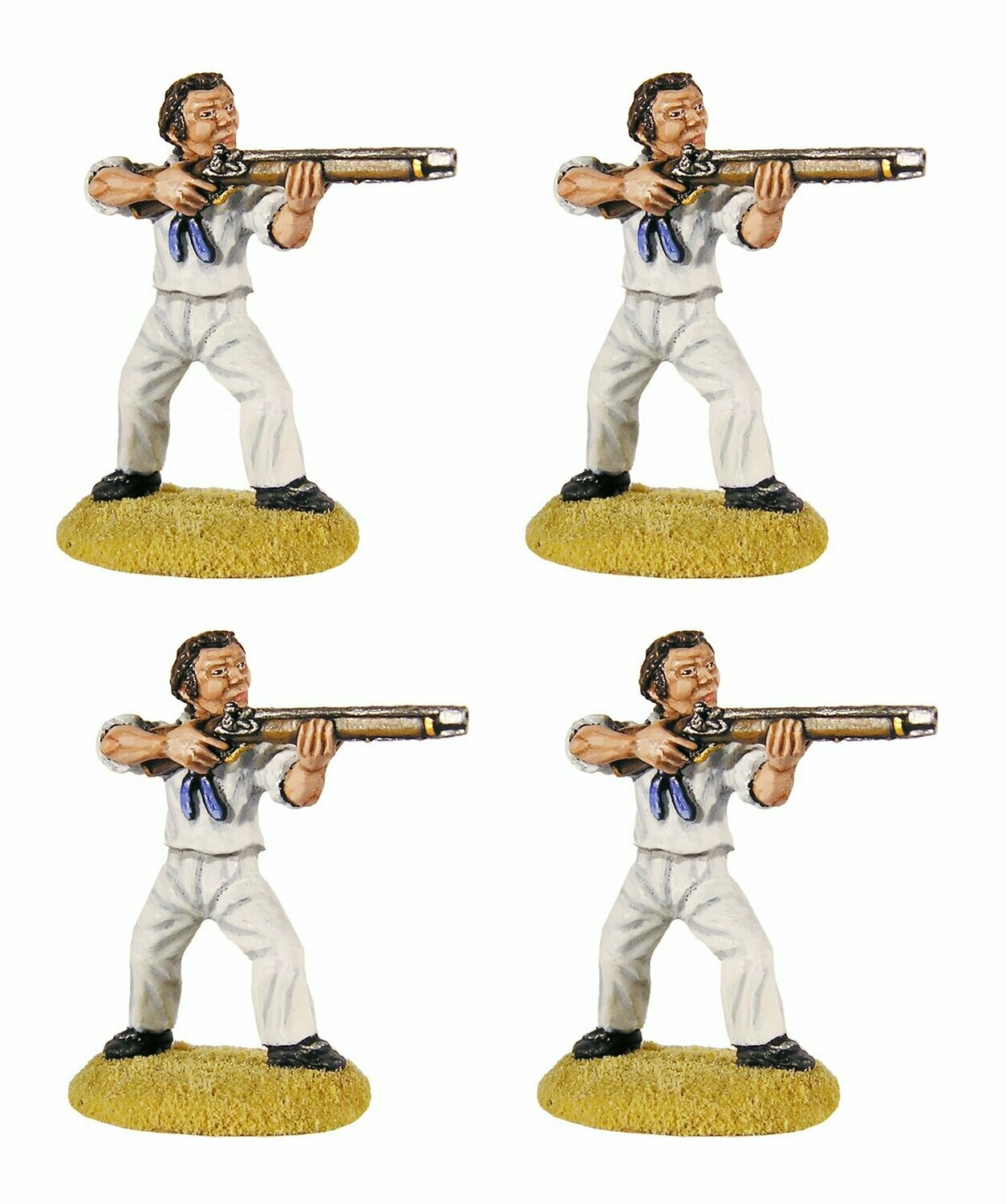 28mm Royal Navy ratings standing firing