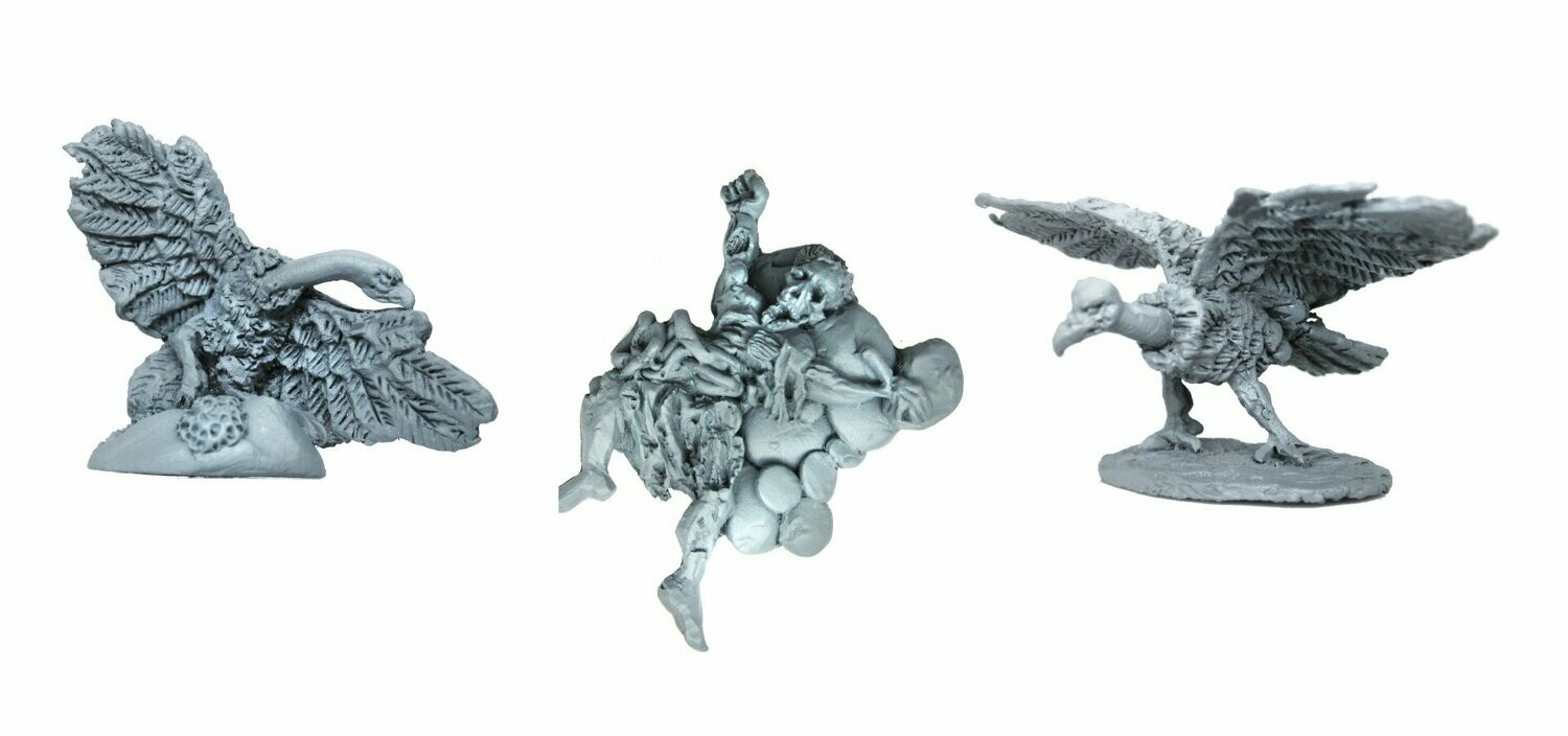 Vulture and Corpse set