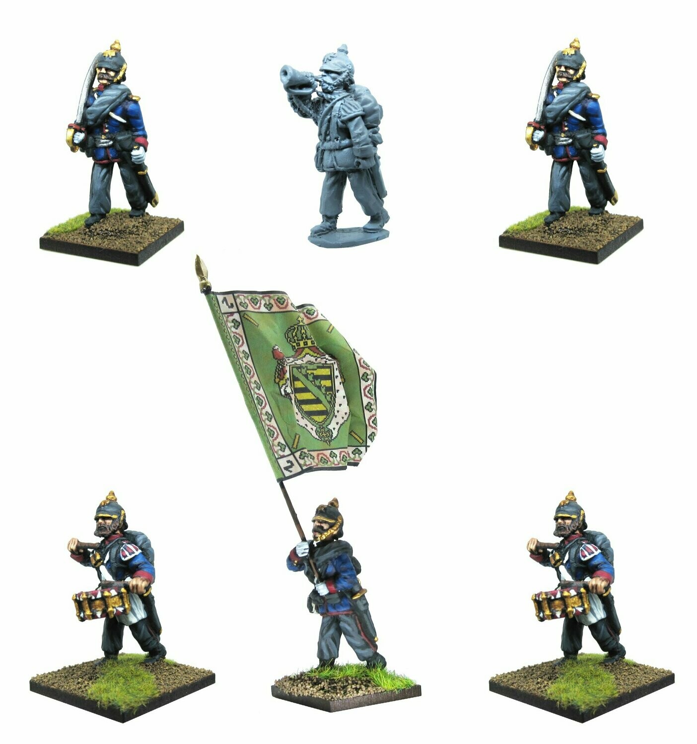 Marching line infantry command