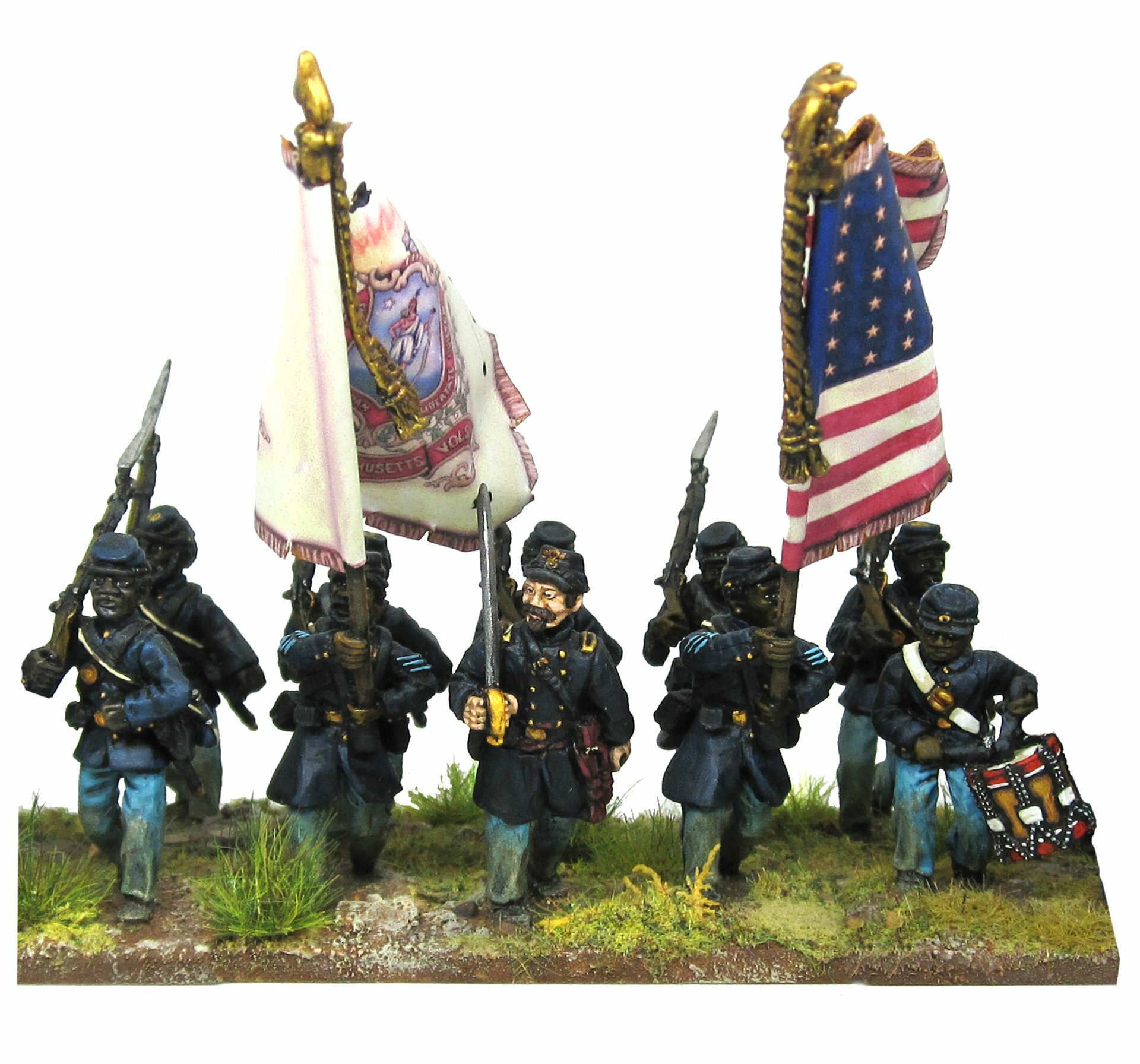 28mm ACW Union infantry regiments