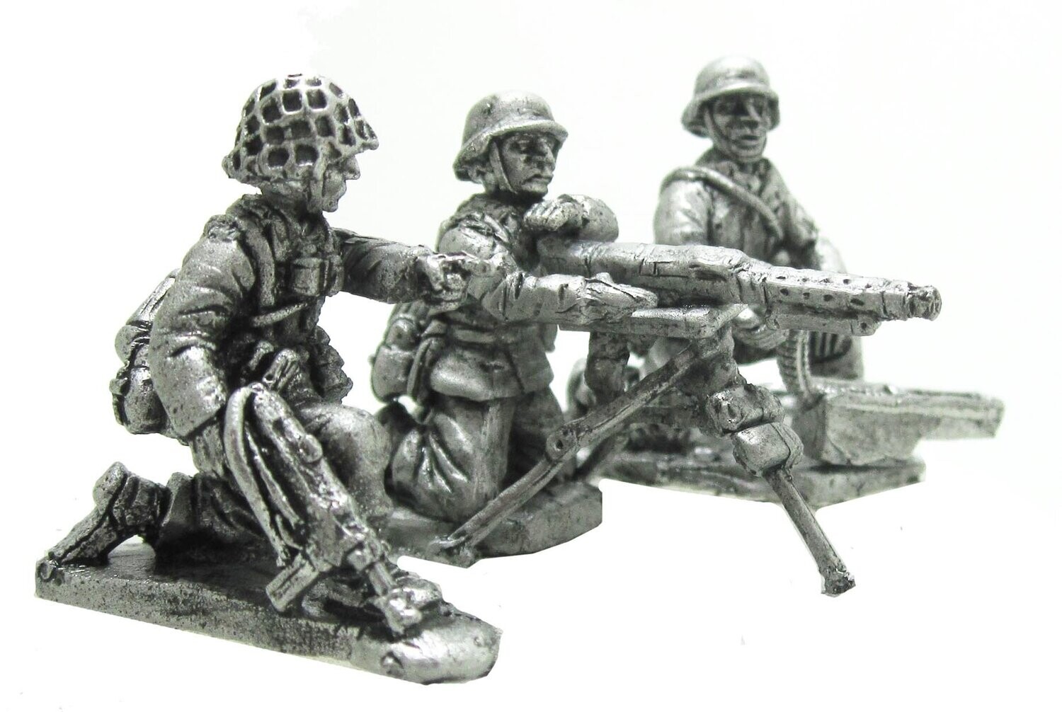 28mm World War 2 German Panzerlehr HMG team with tripod.