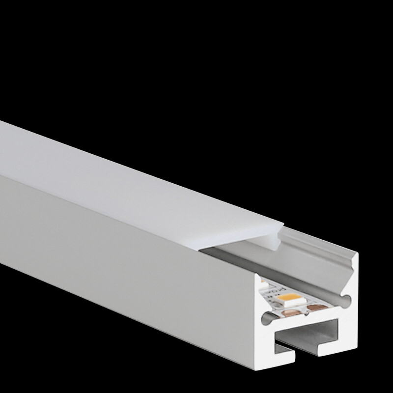 LED Profil 5 Meter, eloxiert, 16x12,5mm, S-Line low24