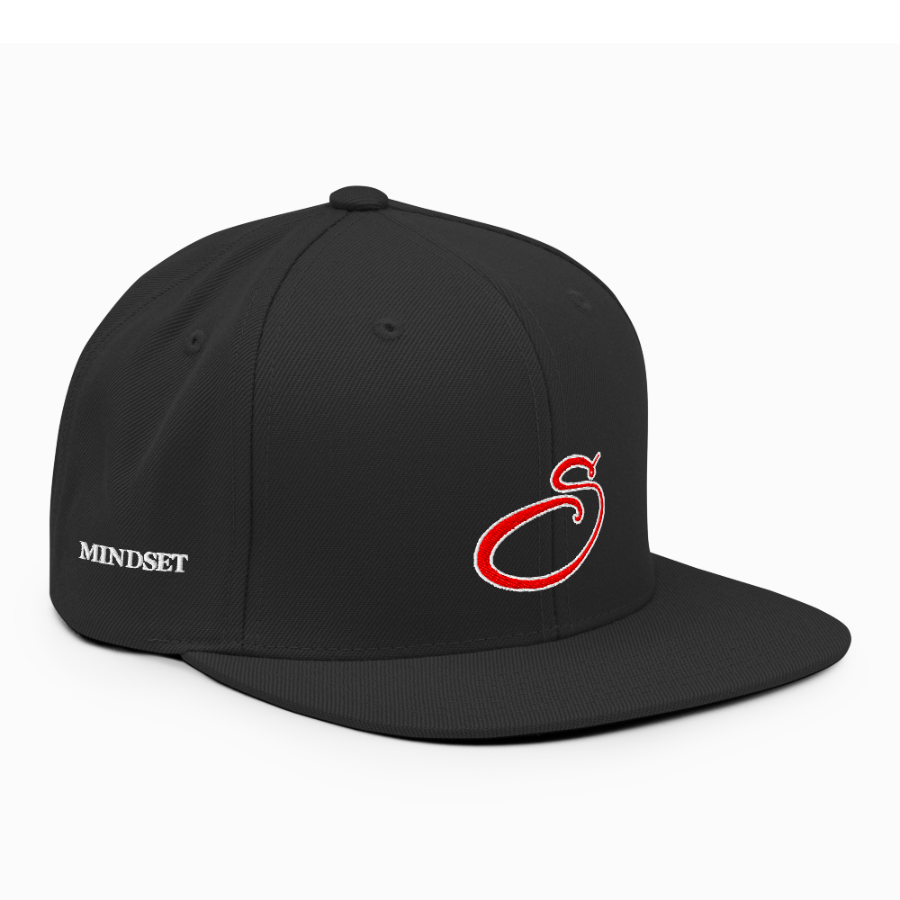 SC Logo Classic Snapback - Black/Red