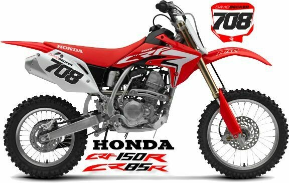 Honda CRF150R Full Custom Graphic Kit