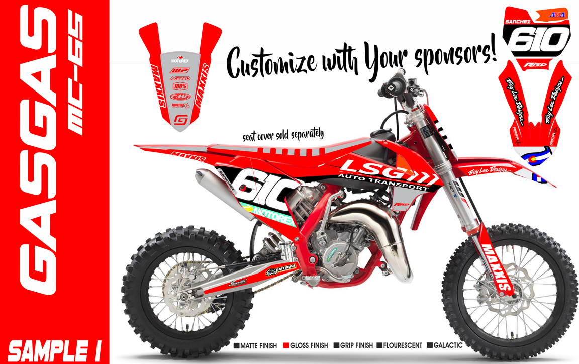GASGAS MC 65cc Full Custom Graphic Kit