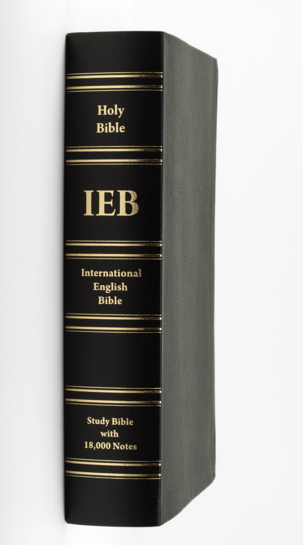 International English Bible (IEB) Study Bible [2nd Edition], Black ...