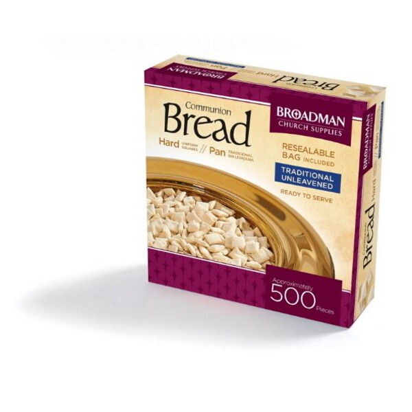 Communion Bread Traditional Unleavened ( 500 individual pieces, Hard ...
