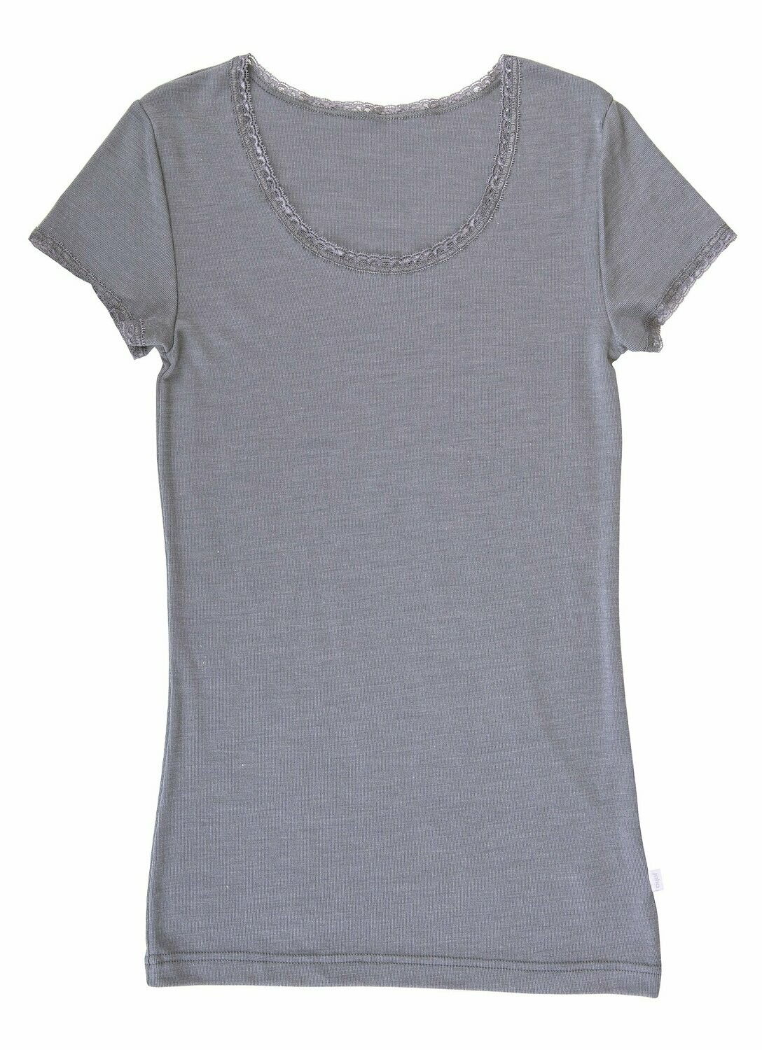 Wolle Seide T Shirt Damen