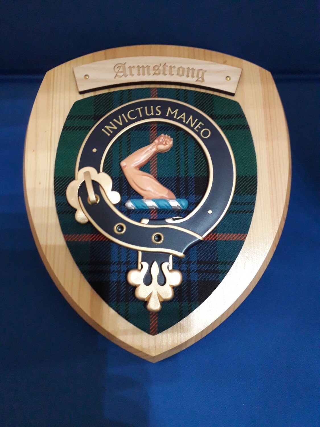 Armstrong Coat of Arms Plaques - Small Shield - 7" x 8" - Store ...