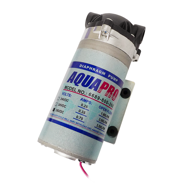 Pompe booster pour osmoseur de 50 à 100GPD