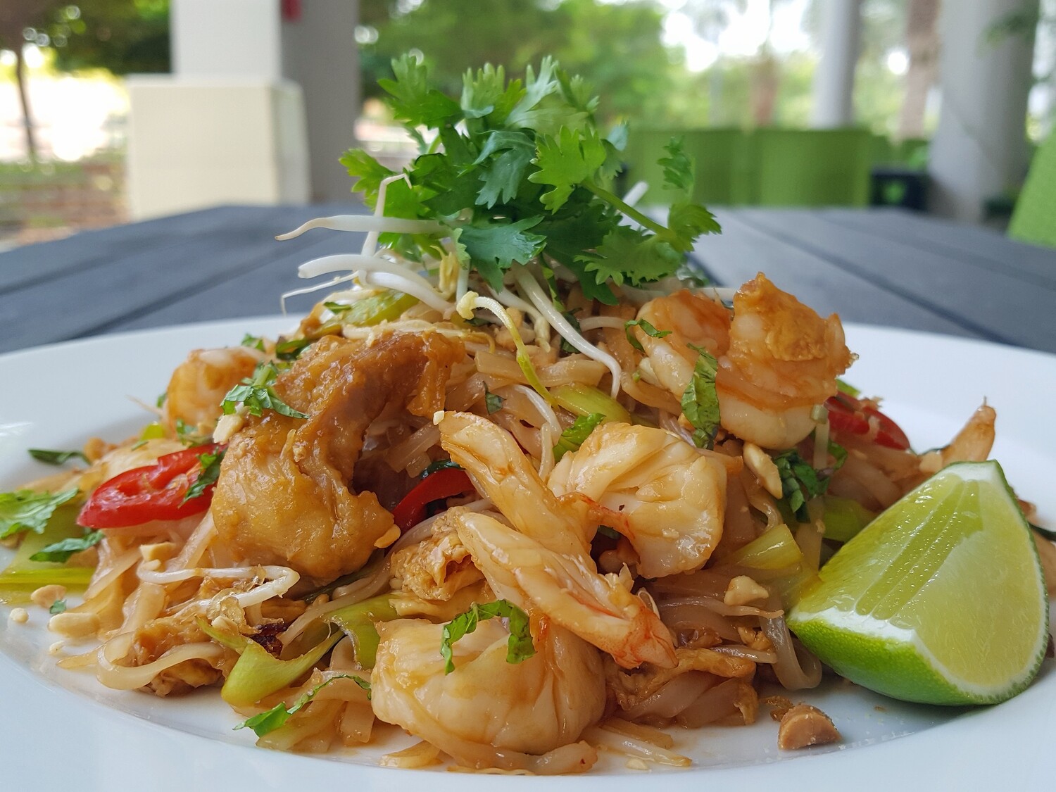 (PHO XAO TOM) Fried Noodle with Prawns