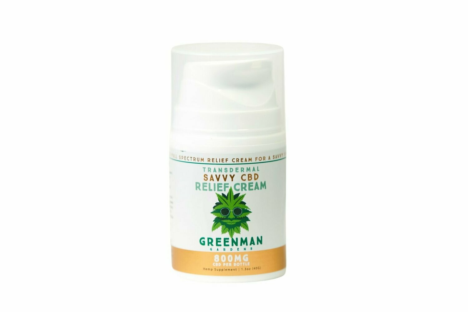 Transdermal Savvy Relief Cream | Greenman Gardens