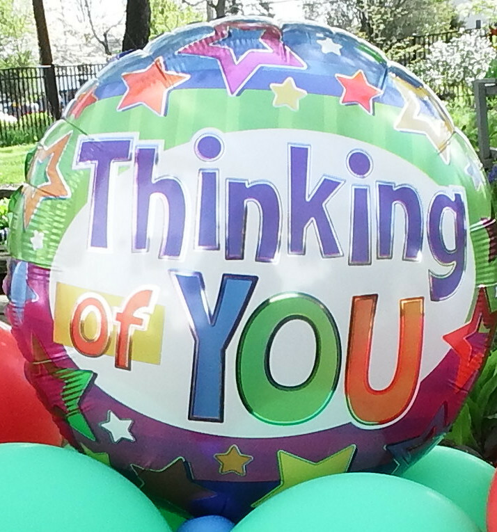 condolences balloons