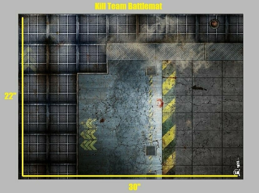 KILL TEAM / Battlemat Warehouse complex