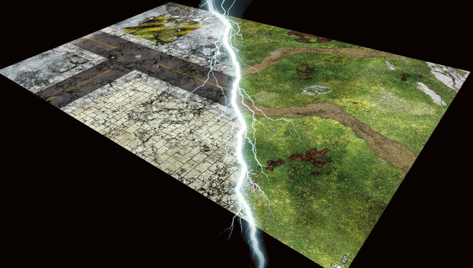 BATTLEMAT Double-Sided