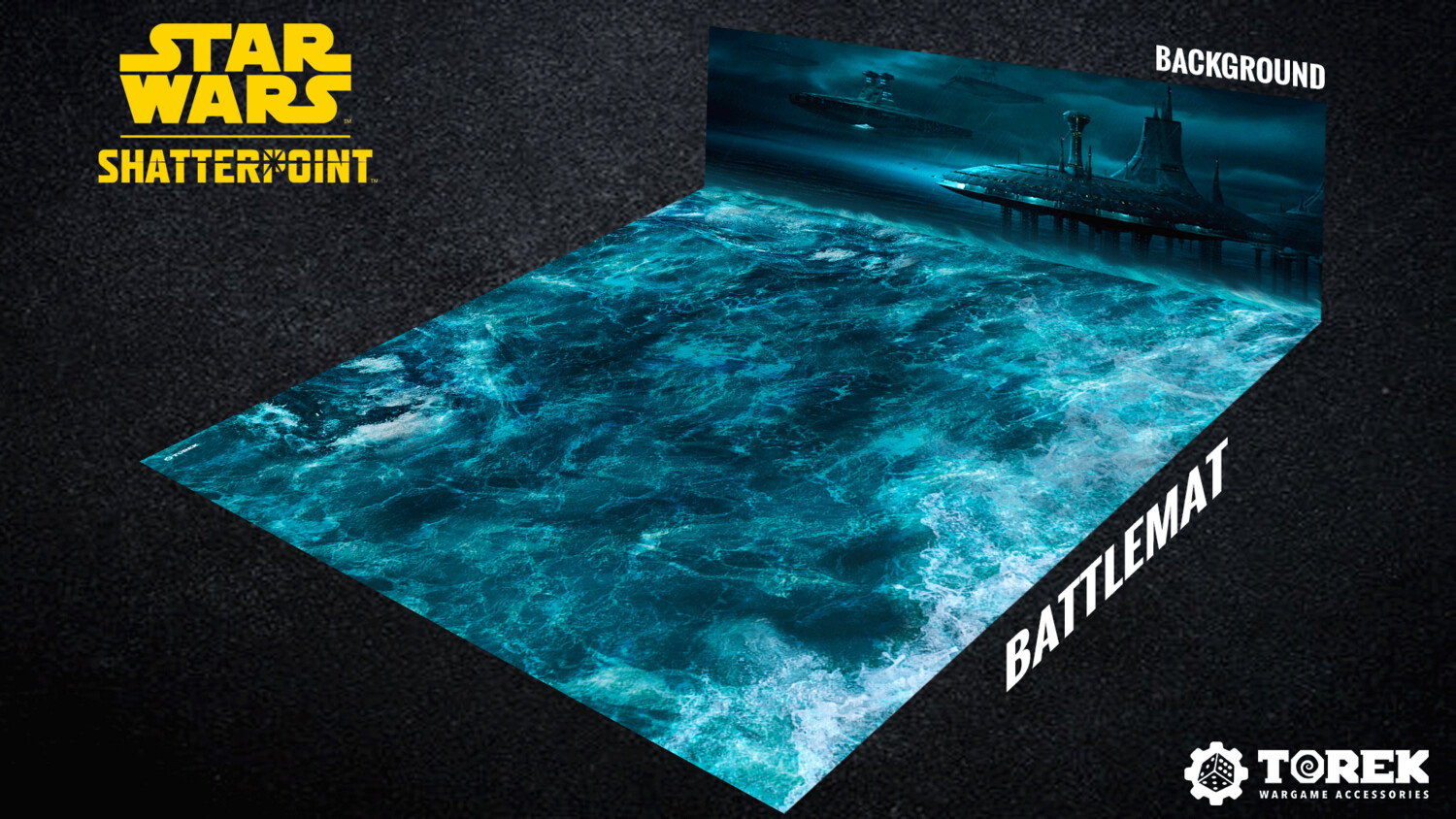 Battlemat Kamino (Star Wars Shatterpoint)