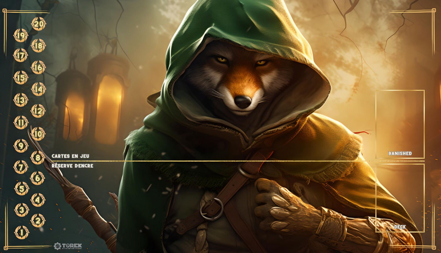 PLAYMAT inspired by Robin des bois Lorcana