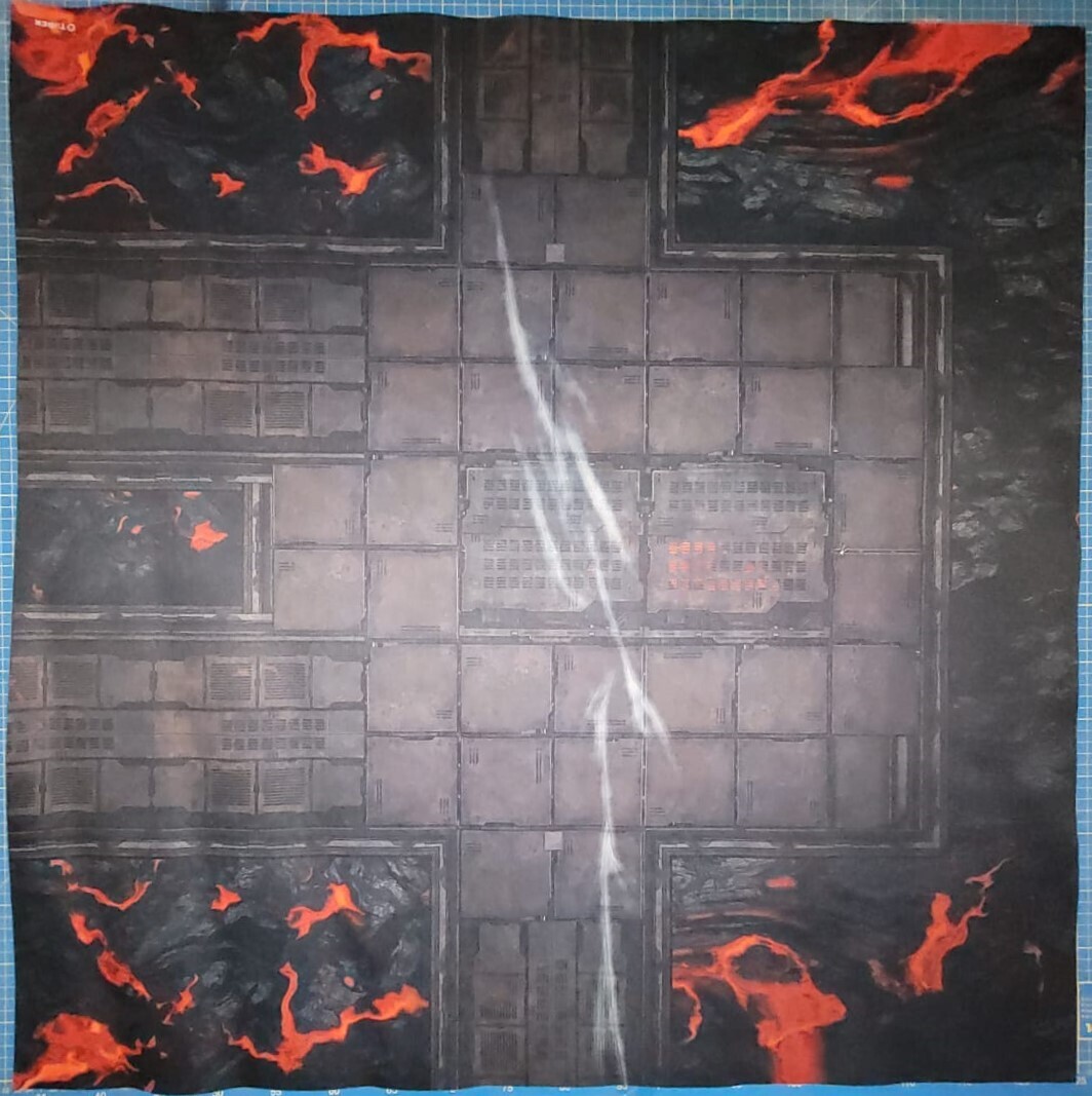 Battlemat Tatooin 1 + Mustafar (Star Wars Shatterpoint) AVEC DÉFAUT #1