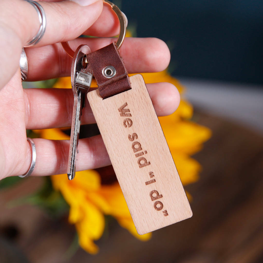 Wooden Key Chains