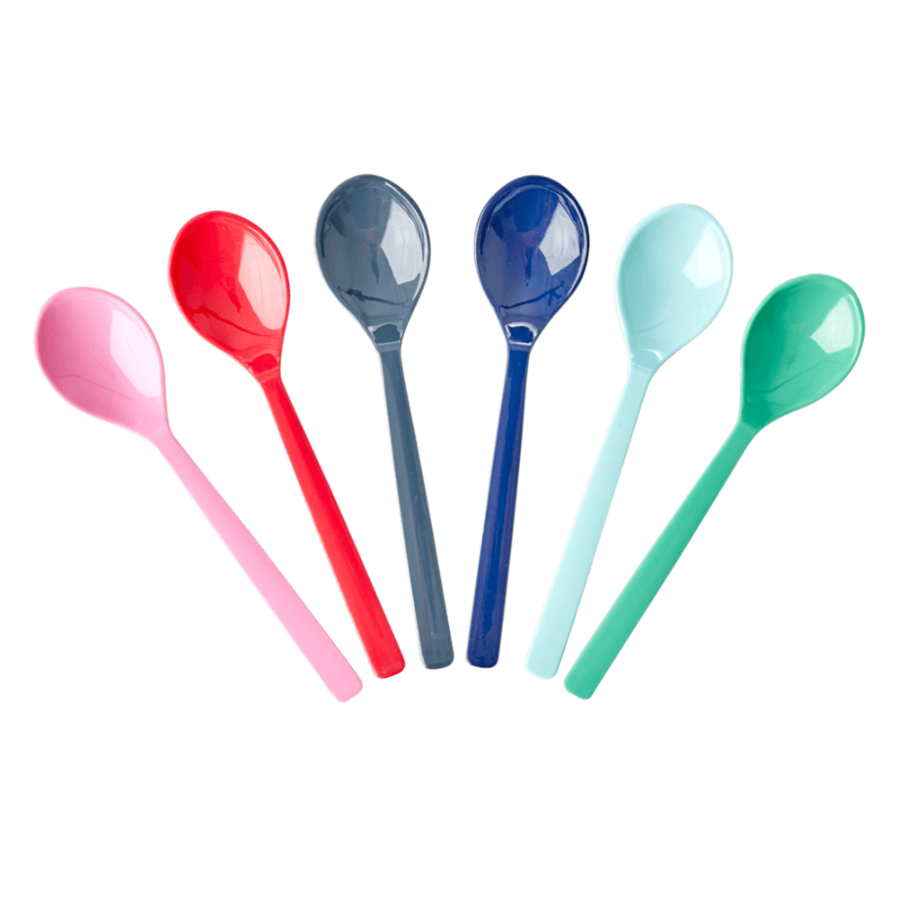 Rice Melamine Set/6 Short Spoons