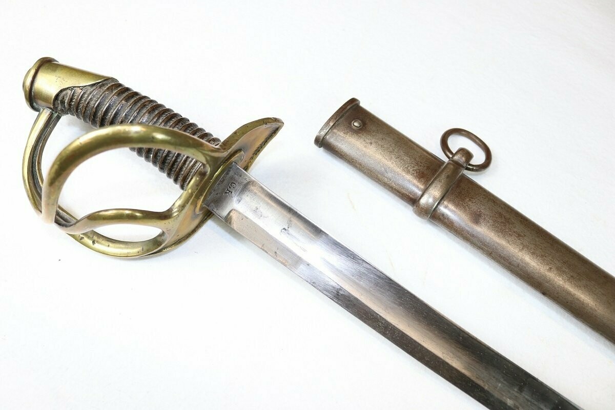 German-Made Sabre in French M1822 Light Cavalry Style