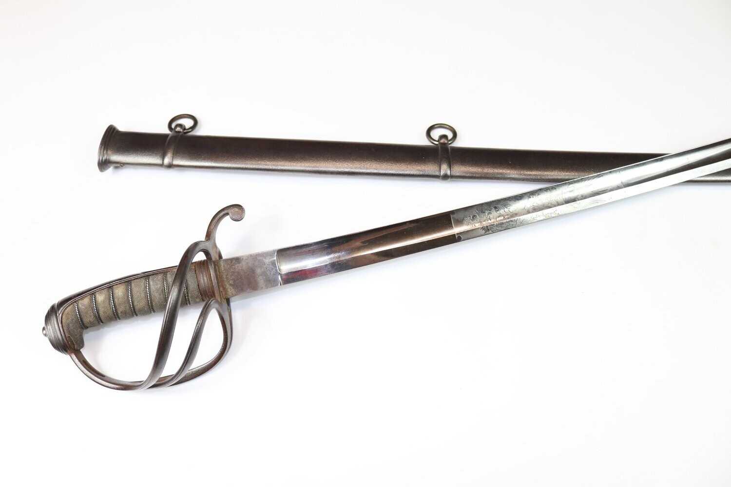Early Victorian Light Cavalry Officer's Sword by Hamburger