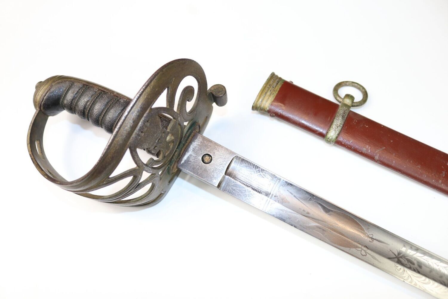 Rifles Officer's Sword by Wood of Manchester