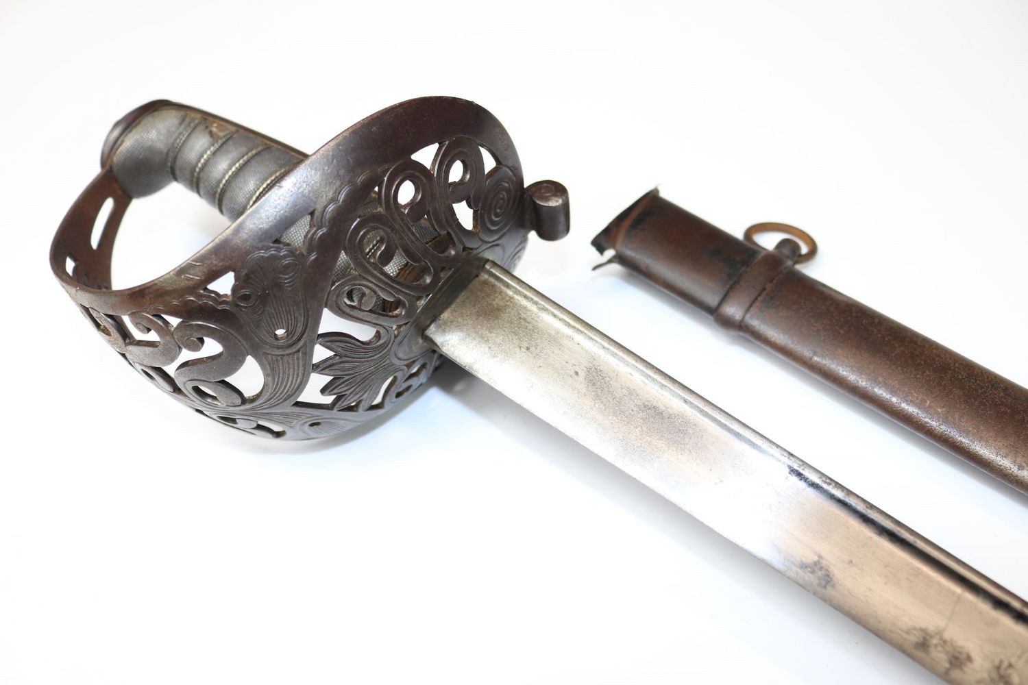 Early Victorian Heavy Cavalry Officer's Sword by Hamburger