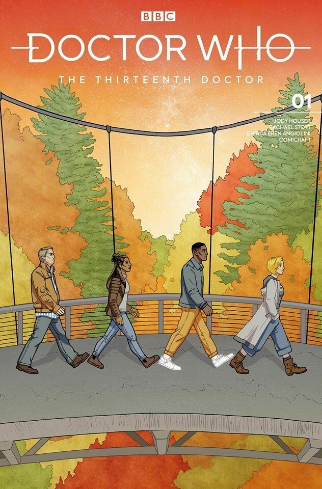 *Borderlands Exclusive* Doctor Who #1 Cover art by Bridgit Connell