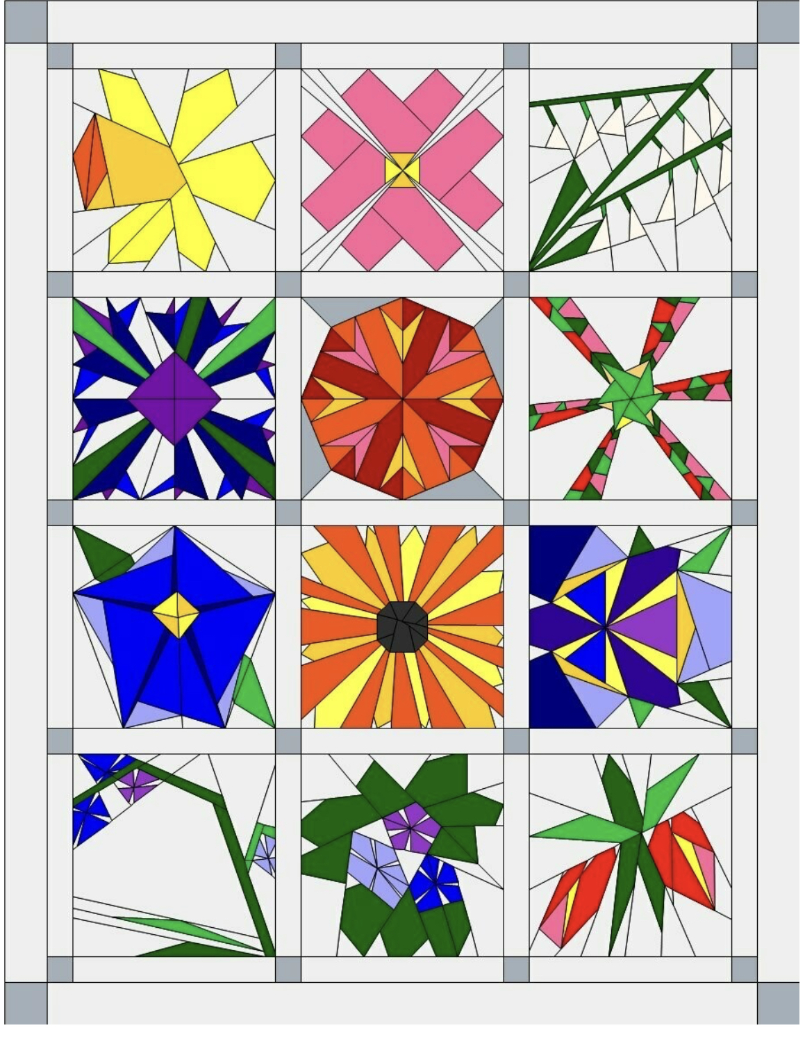 Flower FPP Block of the Month