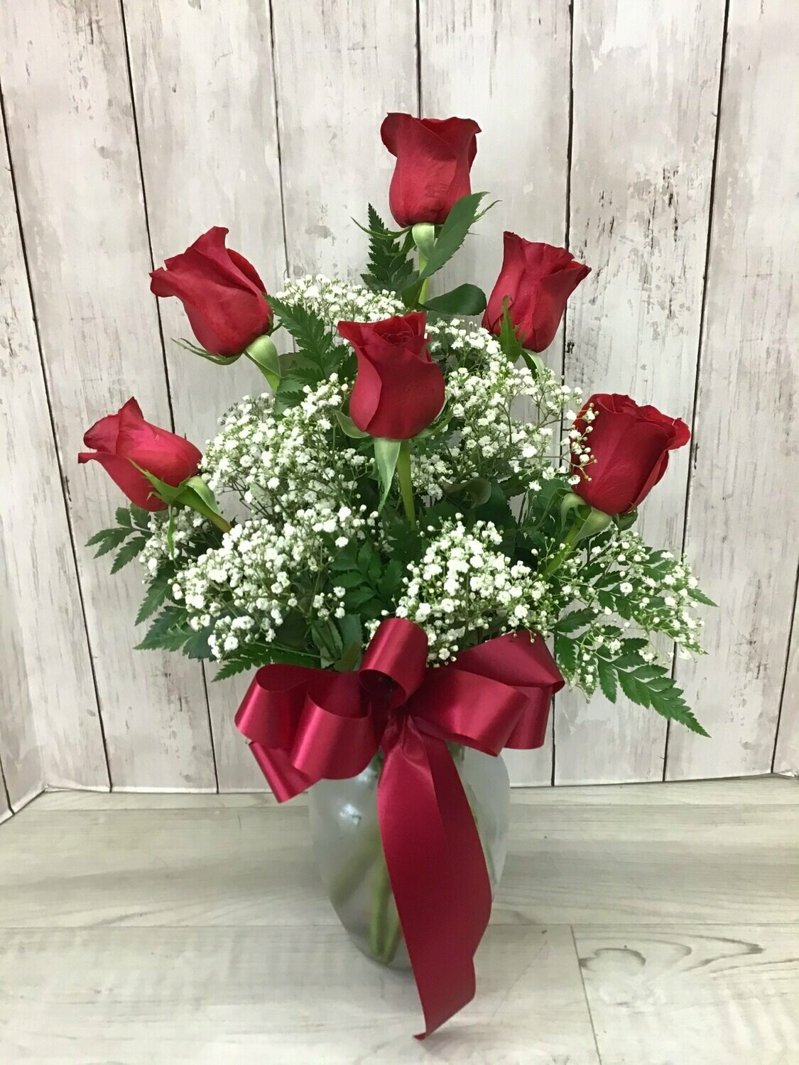 Half-Dozen Roses- Item #WFEBT-912