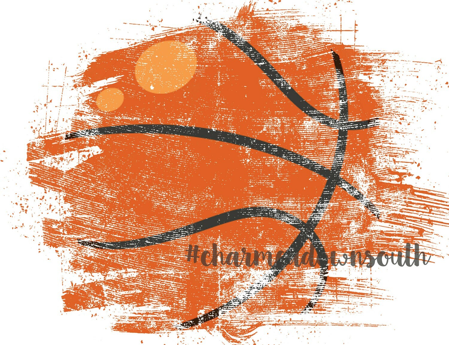 Basketball distressed Splash